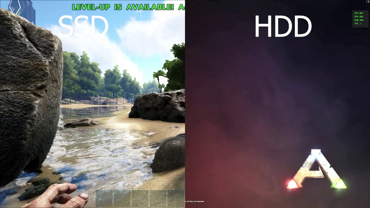 Opening ARK Survival Evolved SSD vs HDD 2020 - YouTube