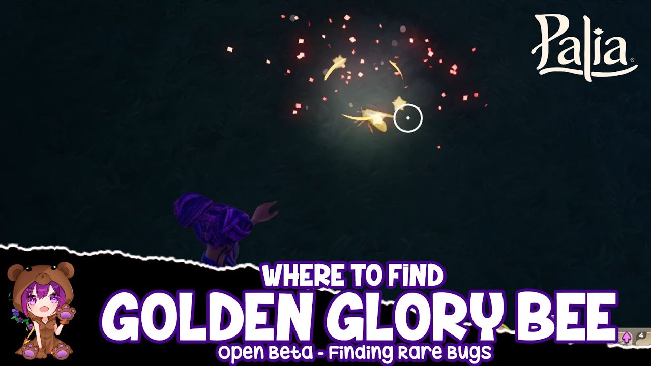 Palia - Where to find Golden Glory Bee - YouTube