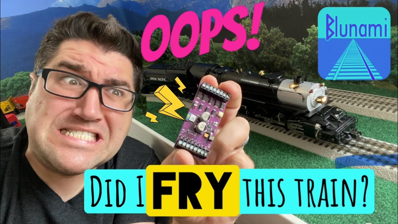 Did I FRY this Train?? Blunami Blues with my Brass Bull Moose! O-Gauge ...