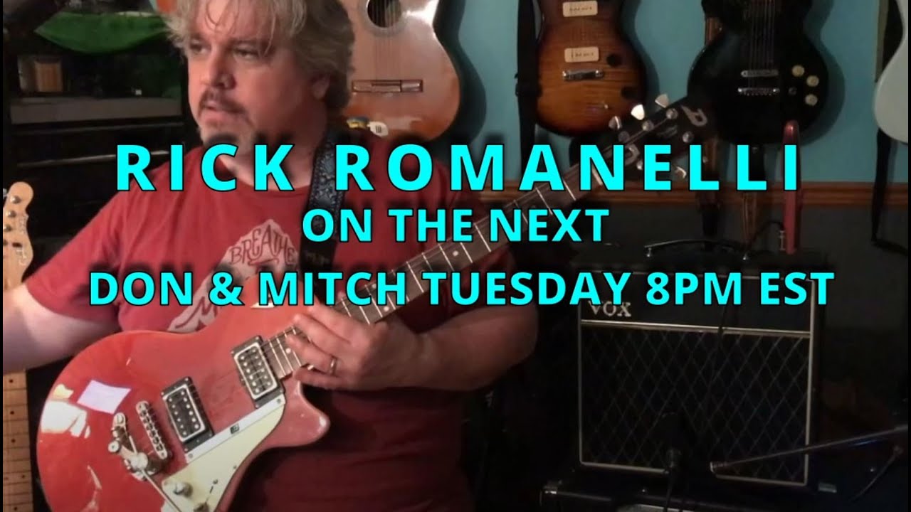Rick Romanelli On The Next Don & Mitch Tuesday 8pm EST. - YouTube