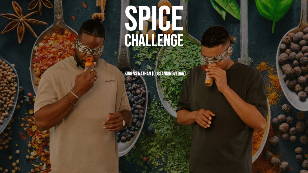 SPICE CHALLENGE VS NATHAN | OUTSTANDING VEGAN | FOOD CHALLENGE - YouTube
