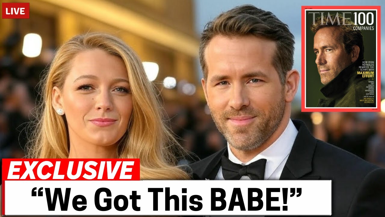 Blake Lively & Ryan Reynolds CRAZY Time Magazine Stunt! - YouTube