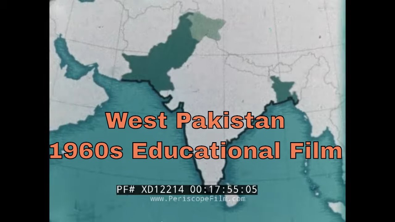 WEST PAKISTAN 1960s EDUCATIONAL TRAVELOGUE FILM KARACHI LAHORE PESHAWAR ...