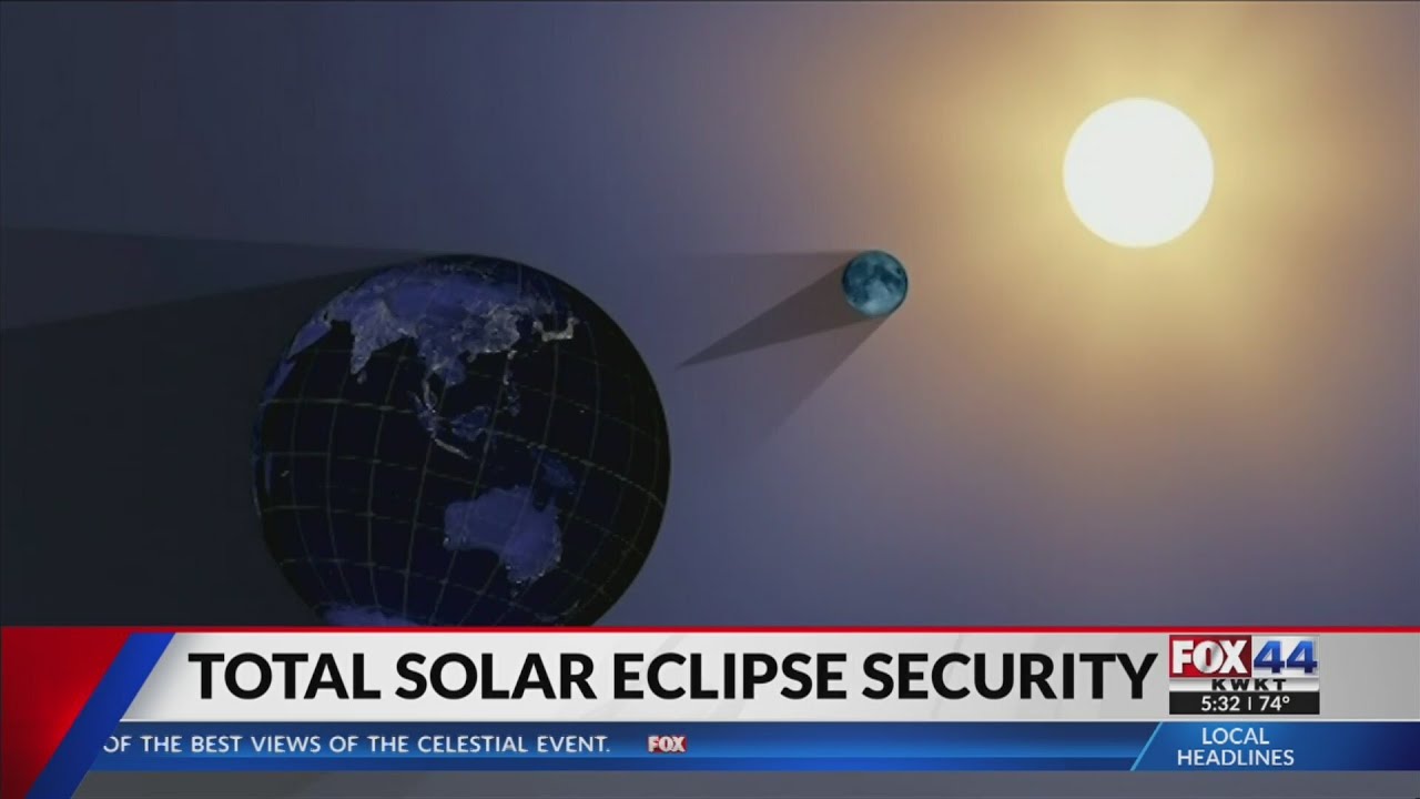 Total Solar Eclipse Security - YouTube