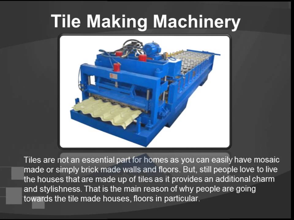 List Of Building Material Machinery - YouTube