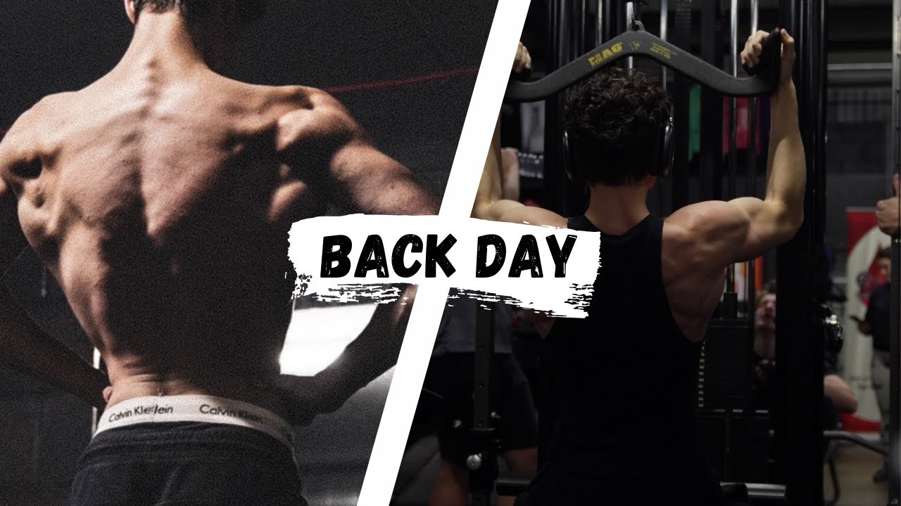 DAILY ROUTINE & BACK DAY ! - YouTube