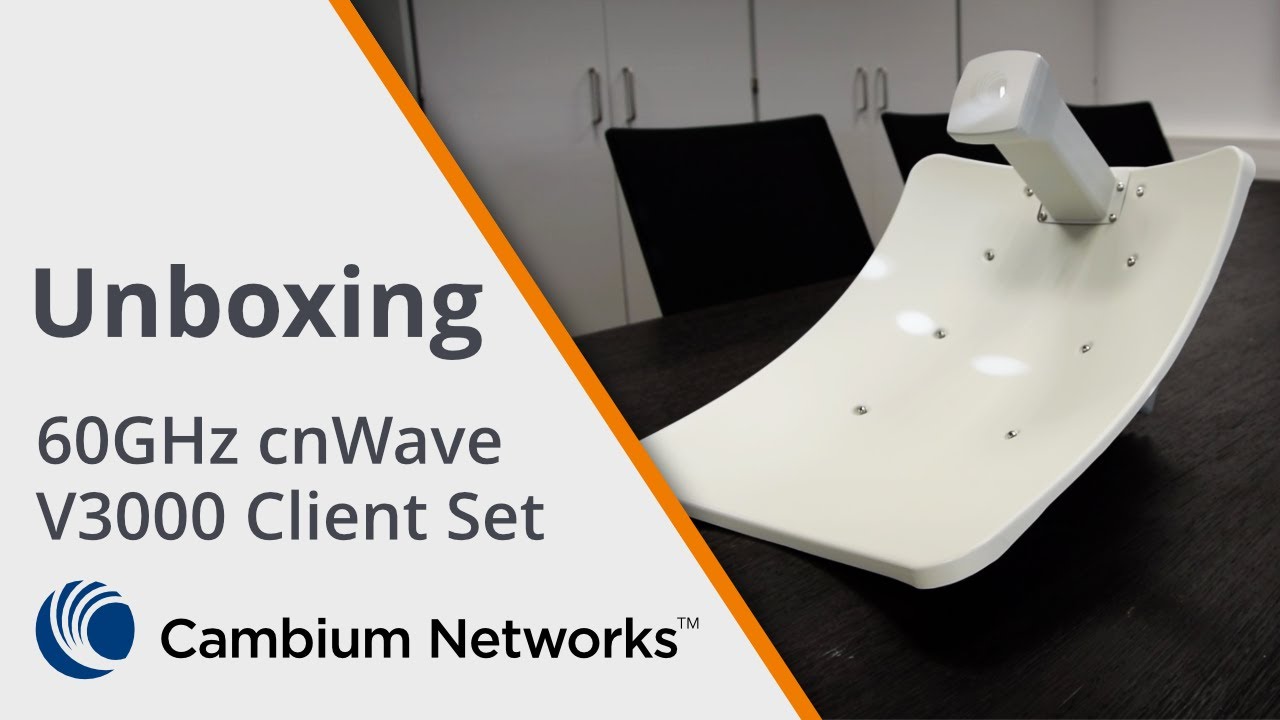 Unboxing & Montage - 60 GHz cnWave V3000 | OMG.de - YouTube