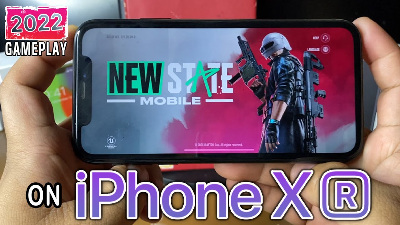 NEW STATE MOBILE Gameplay on iPhone XR in 2022!? | (MAX SETTING ...