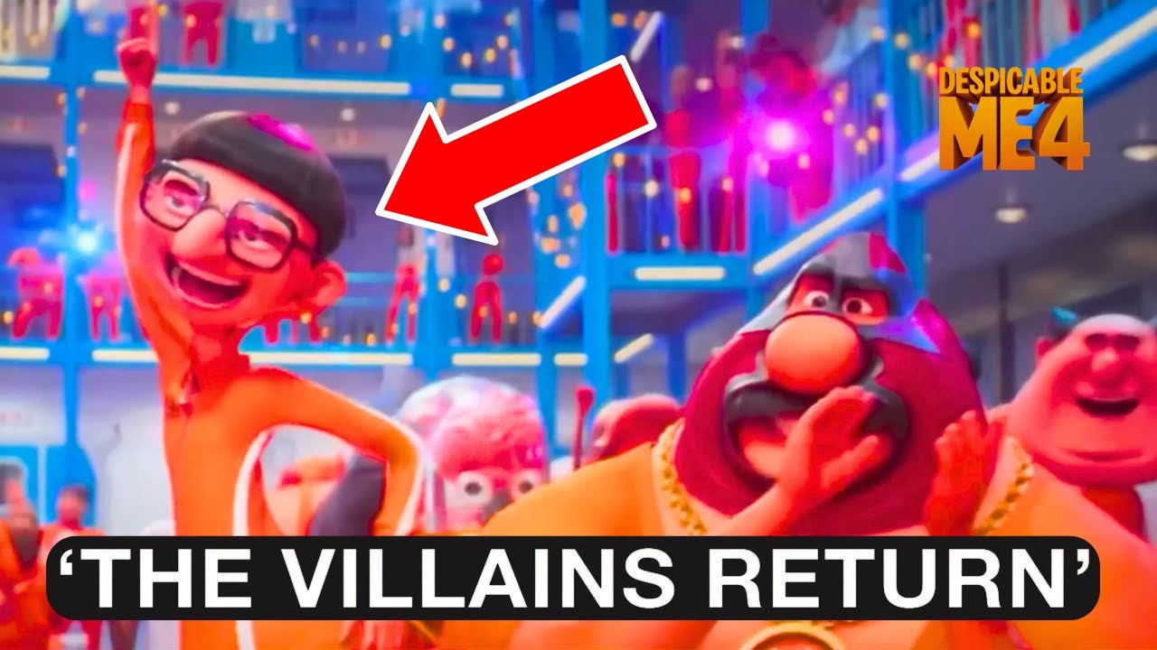 DESPICABLE ME 4 BREAKDOWN! Secret Easter Eggs & Gru's New Rivalries ...
