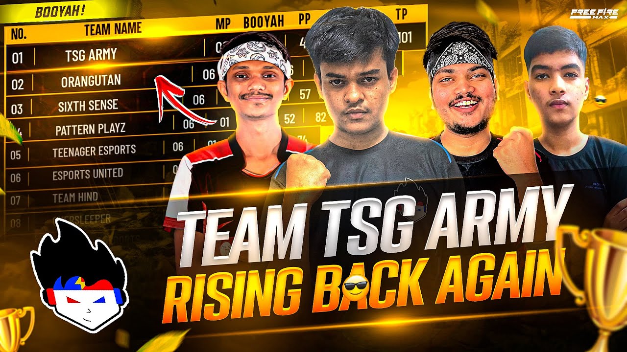 Team Tsg Army Rising Up Again 🥵 6 matches full highlights ft. Tsg ...