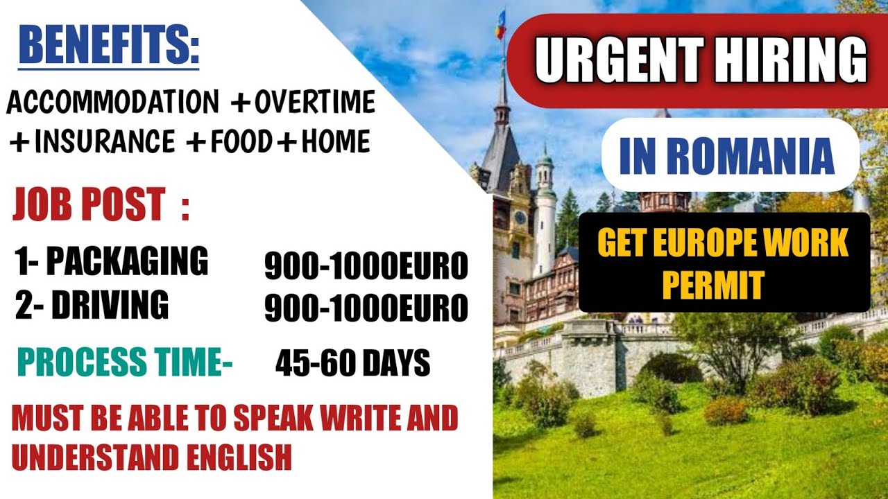 jobs in romania for indians|job vacancy in romania|romania work permit ...