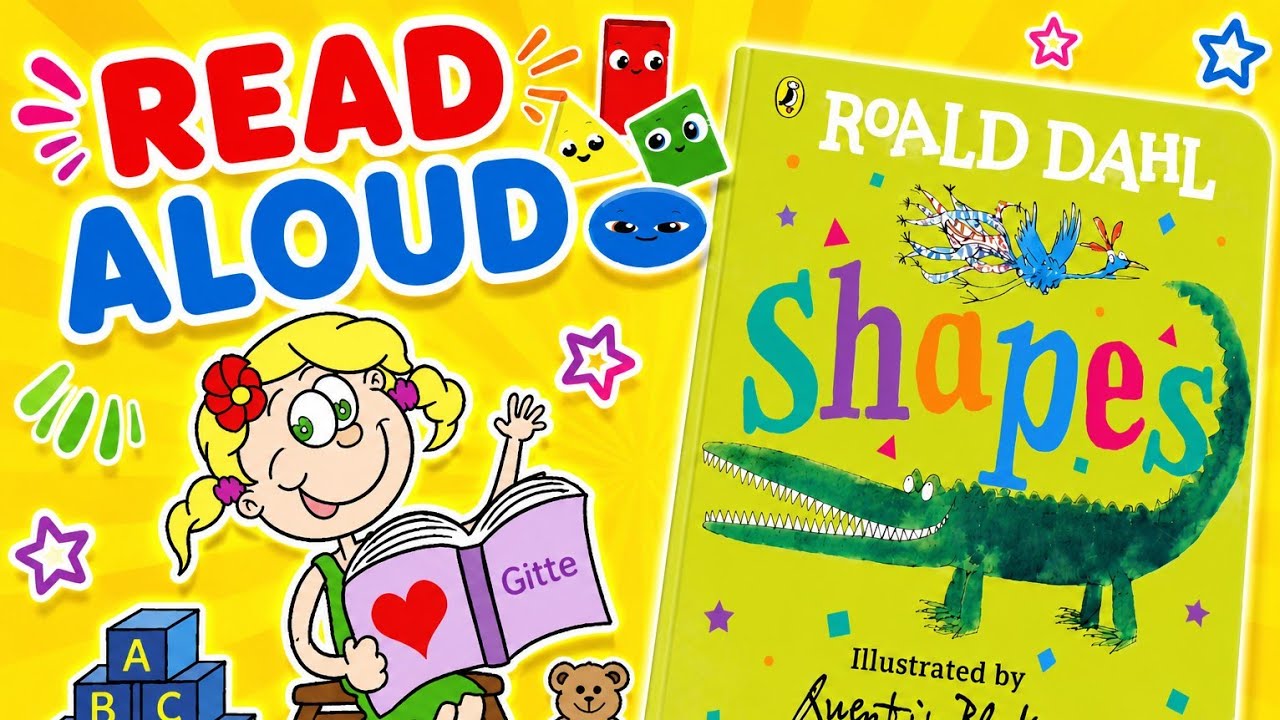 Shapes by Roald Dahl | Board Book Read Aloud #storytimewithgitte ...