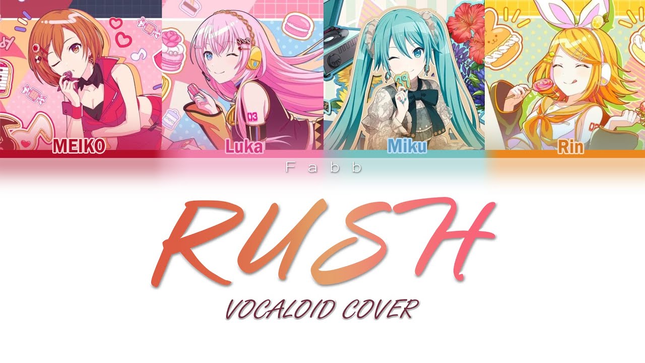 【VOCALOID Cover】RUSH - TWICE (트와이스) 【MEIKO, Luka Megurine, Miku Hatsune ...