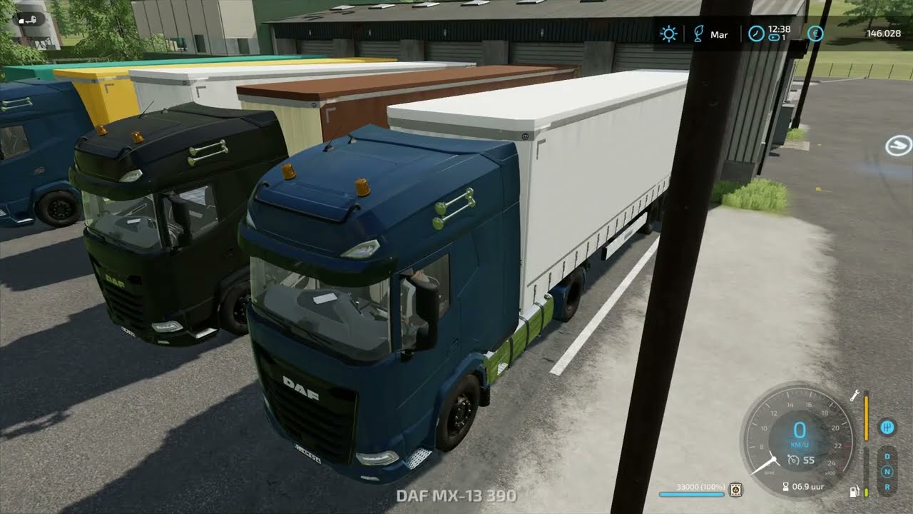 FS22 Loads to drive! Trucking Company DAF Trucks warehouse mod EP1 ...