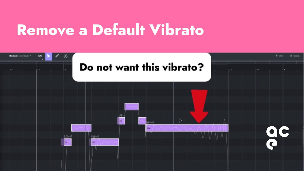 ACE Studio Tips: Remove a Default Vibrato - YouTube