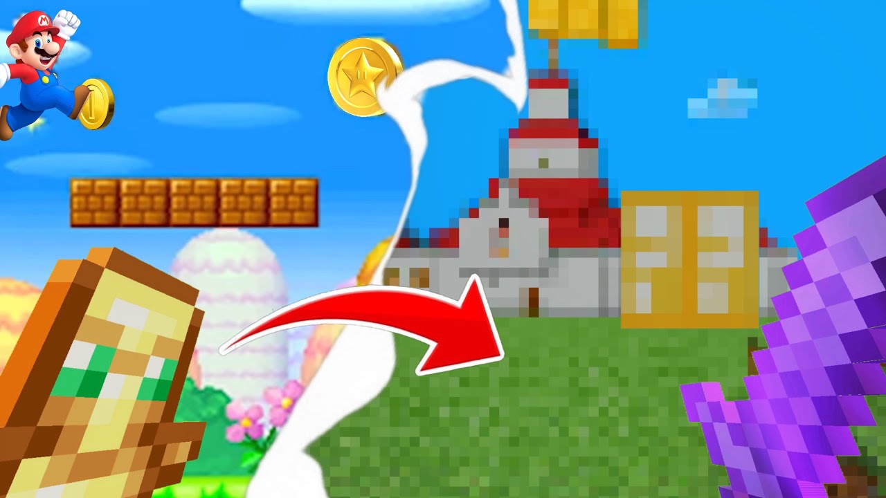 I Built Super Mario Bros in Minecraft - YouTube