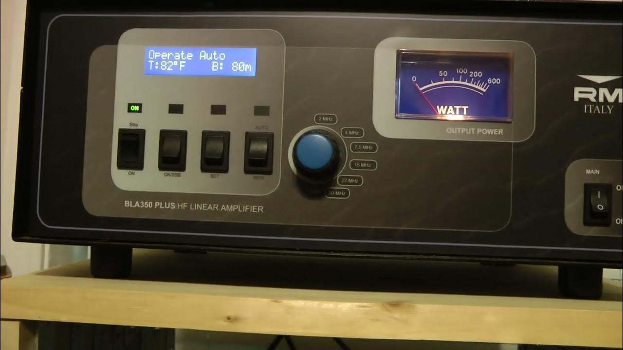 RM Italy BLA 350 HF Amplifier review - YouTube