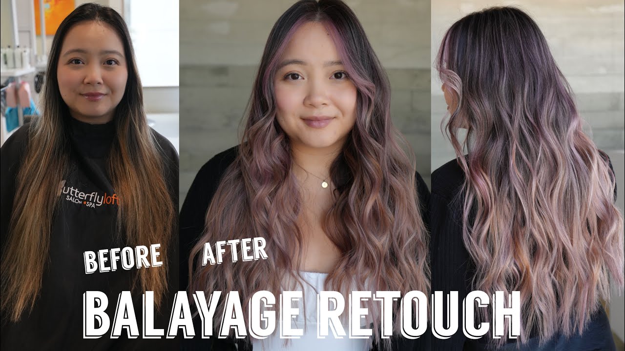 Hair Transformations with Lauryn: Long Balayage Retouch to Smokey ...