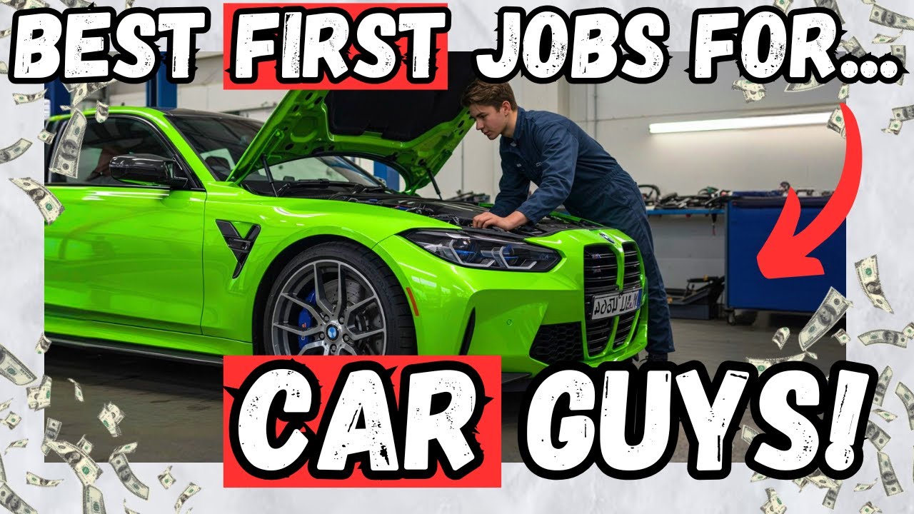 What Are The Best First Jobs For Car Enthusiasts? - YouTube
