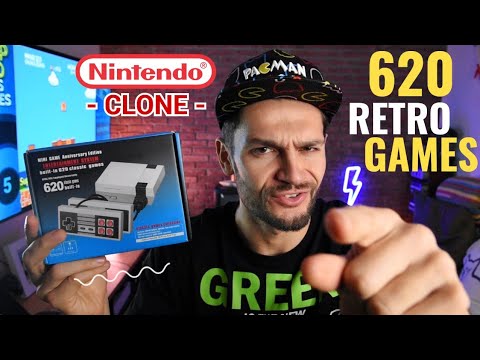 Mini NINTENDO (Clone) with 620 Classic Games 🎮 - YouTube