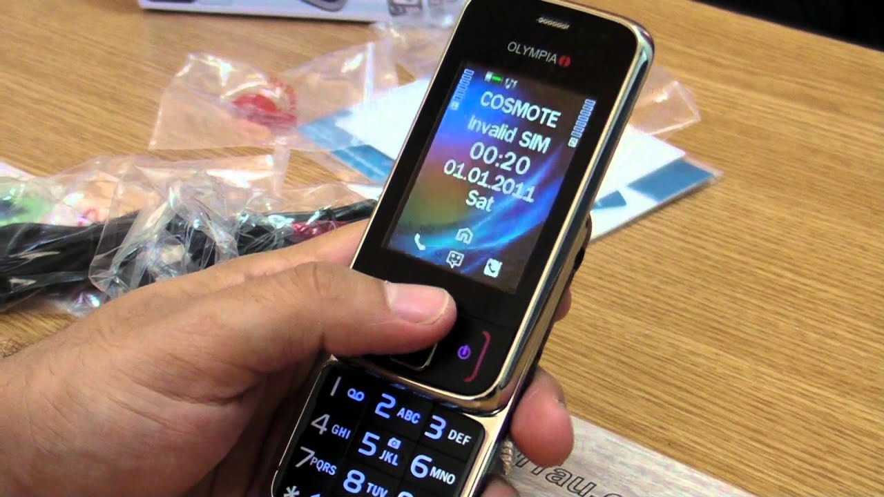 Olympia BRIO Slider Duo review HD ( in Romana ) - www.TelefonulTau.eu ...