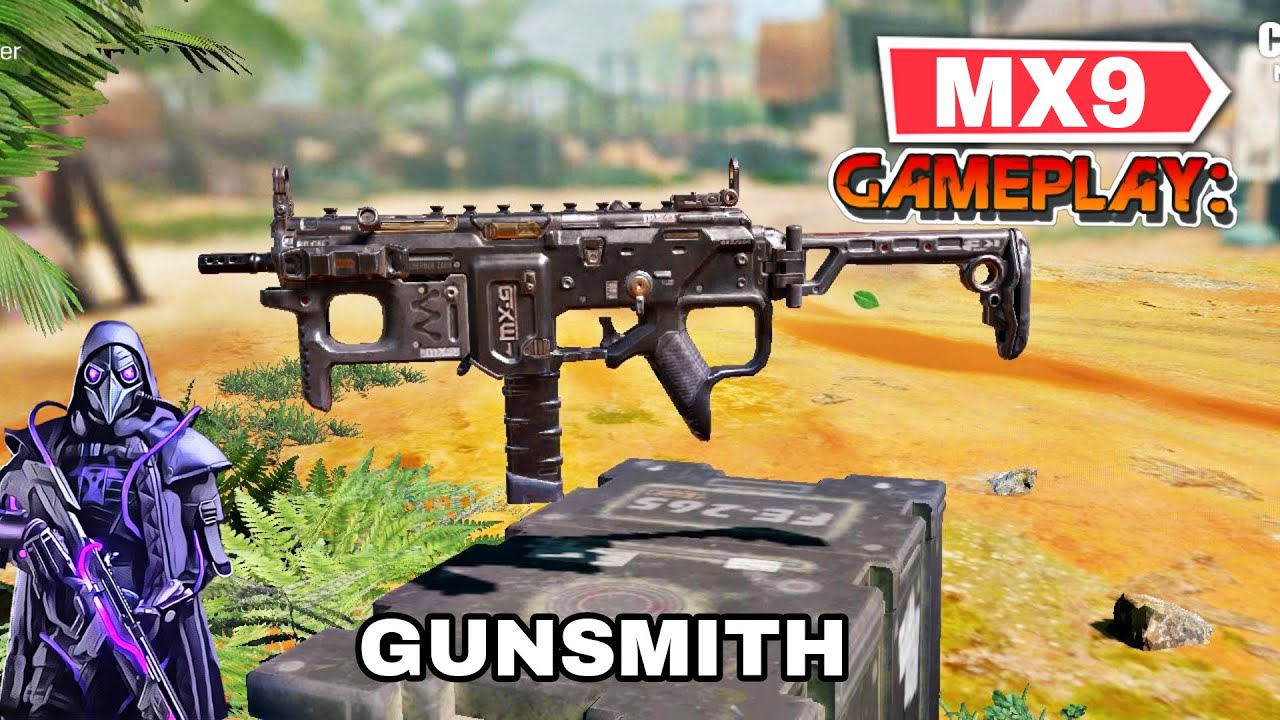 MX9 SMG WEAPON Gunsmith + Gameplay | SEASON 6 LEAKS CODM - YouTube