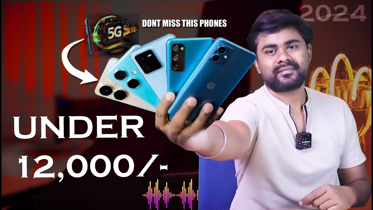TOP 5 Best 5G Phones Under 12000 in FEB 2024 l Best Mobile Under 12000 ...