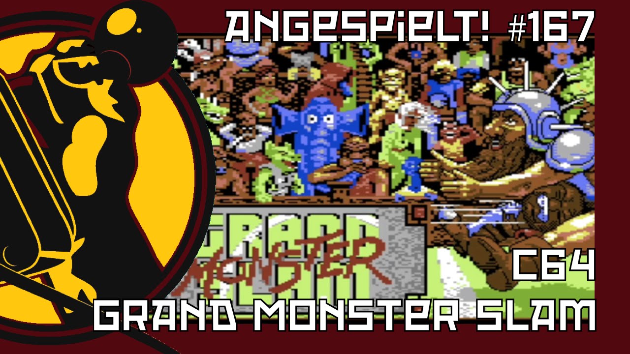 Grand Monster Slam (Commodore 64) | Monstermässiges Elfmeterschiessen ...