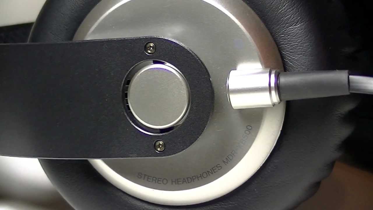 Sony MDR-XB500 "Extra Bass" Headphones Review - YouTube