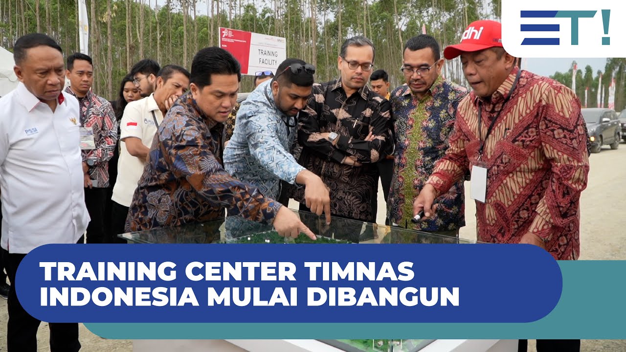 Training Center Timnas Indonesia mulai dibangun - YouTube