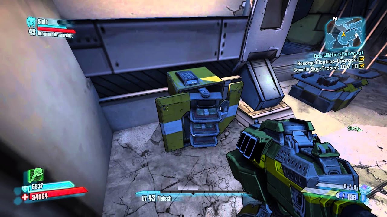Borderlands 2 [Krieg Psycho Mania/Hellborn][Mechromancer Anarchy][Alle ...