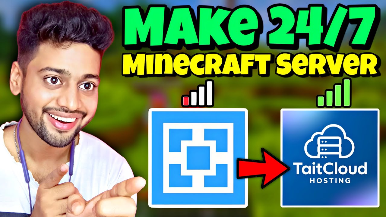 How To Make 24/7 Minecraft Server Without any Queue | Best 24/7 ...