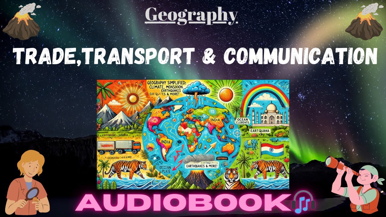 Trade ,Transport & Communication | GEOGRAPHY | UPSC, 71th BPSC,SSC,and ...