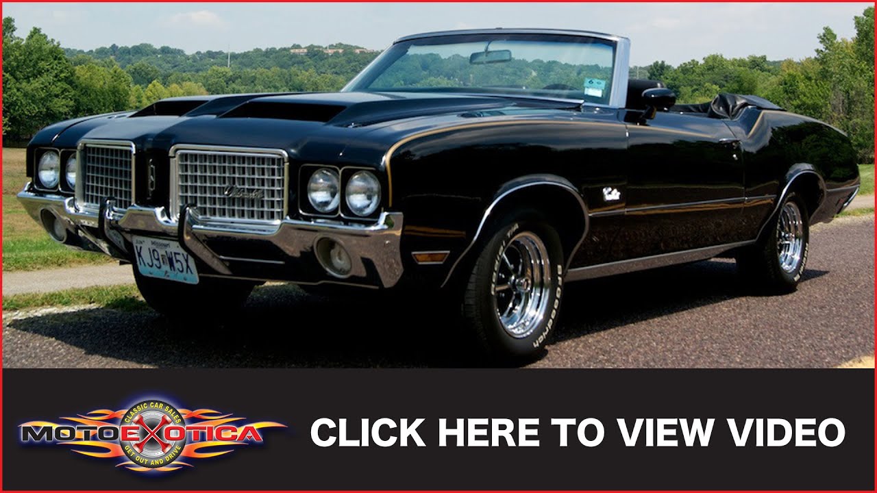 1972 Oldsmobile Cutlass Supreme 455 (SOLD) - YouTube