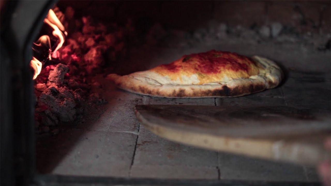 Rustic CALZONE, The Italian Way | Wood Fired Oven - YouTube