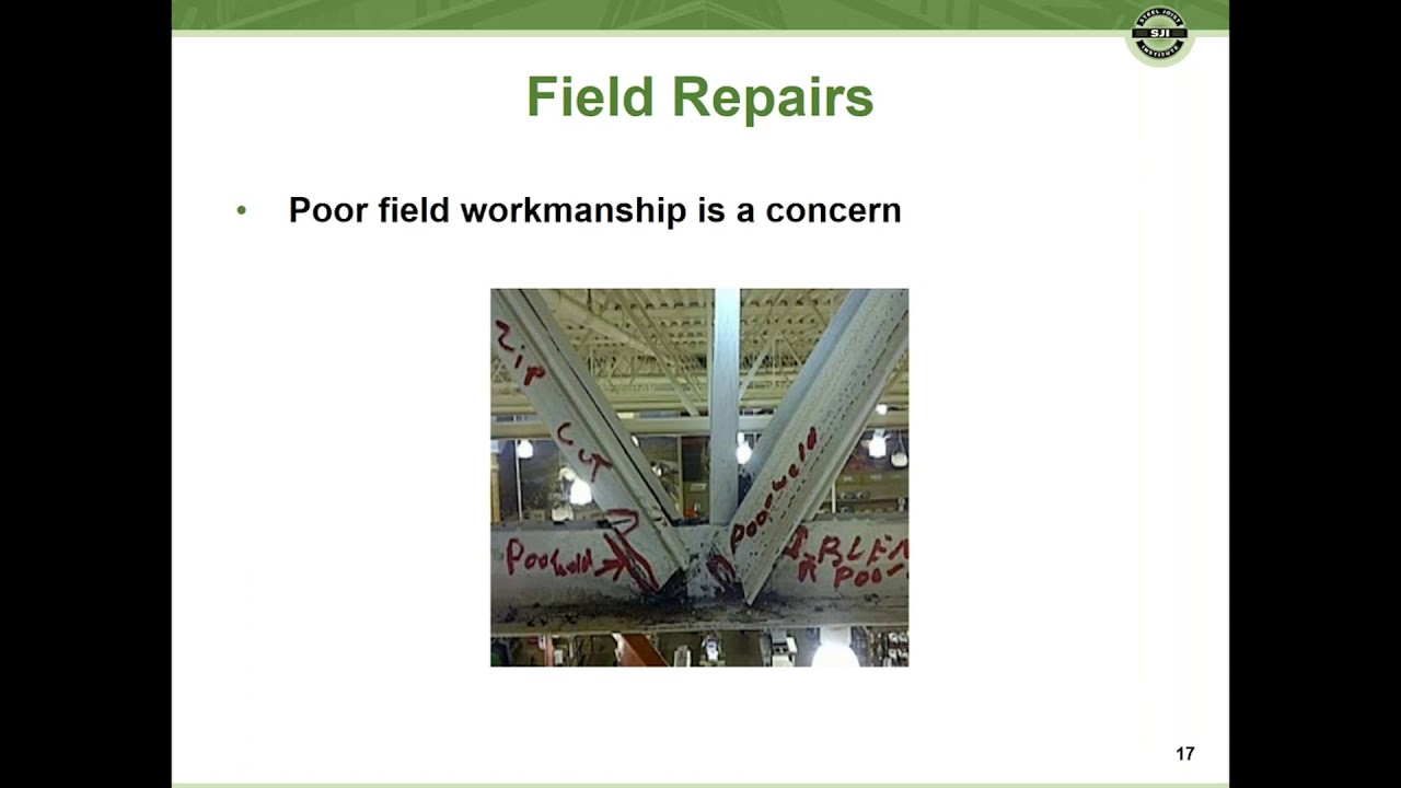 Evaluation and Modification of Open Web Steel Joists (Part II) - YouTube