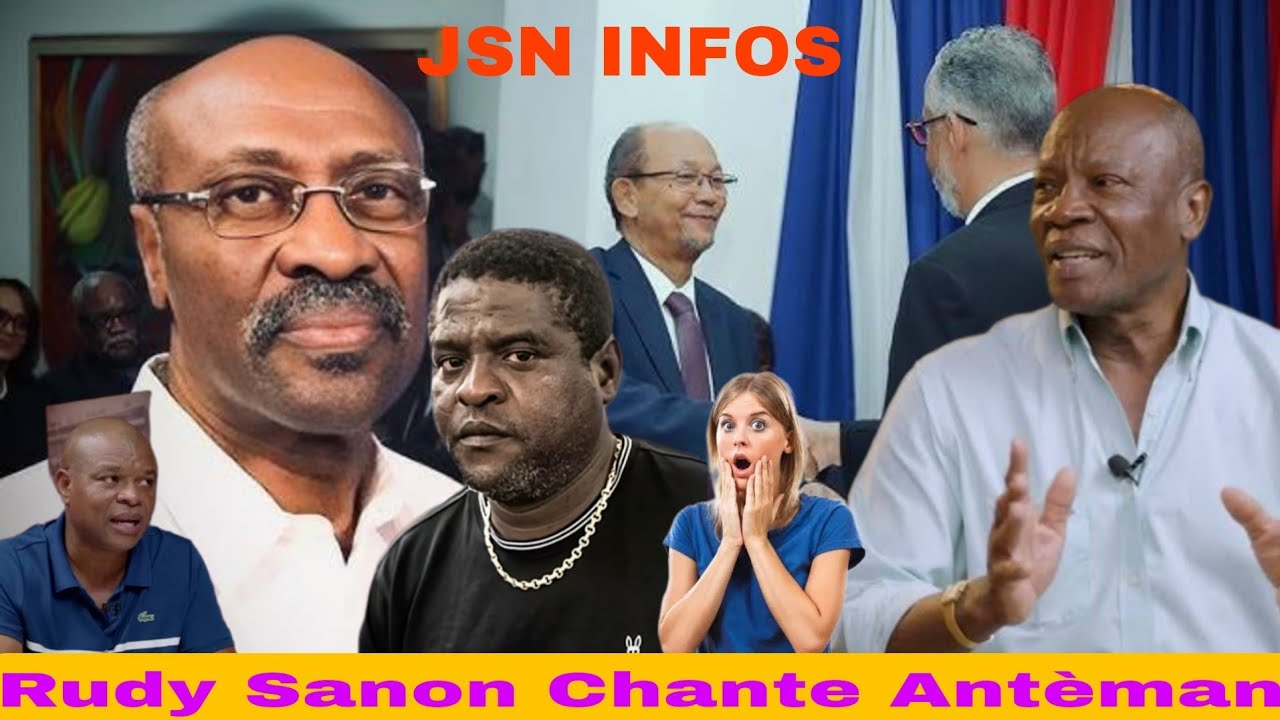 Rudy Sanon Chante Antèman Jounalis Jean Monard Mételus De Radio ...