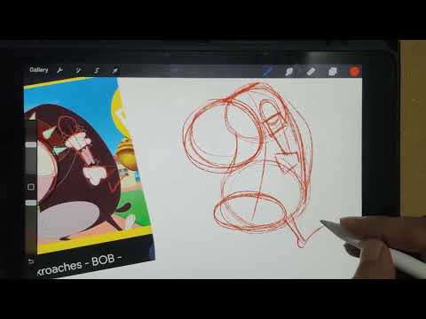 composition how to draw any cartoon character with basic shapes NID ...