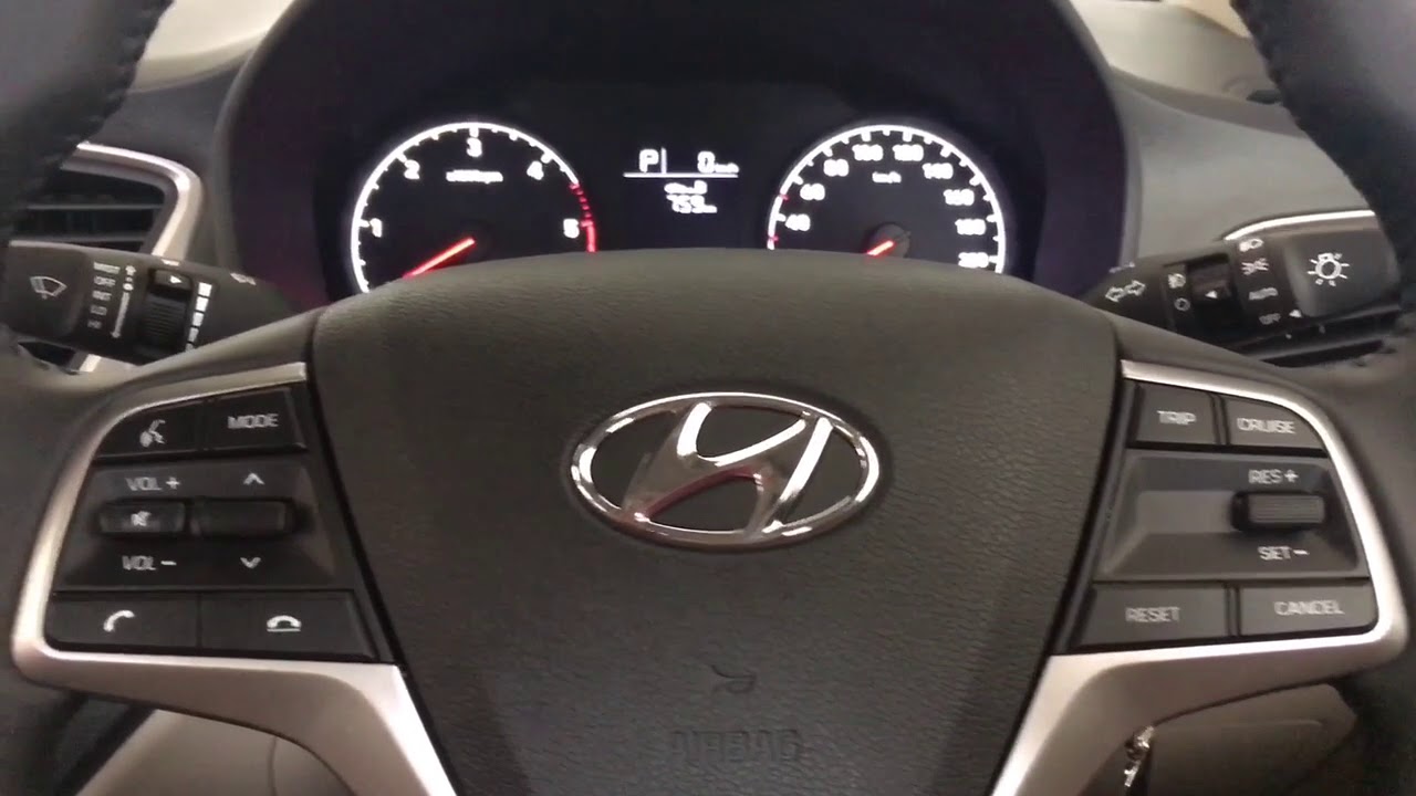 Verna sx plus (AT)2017 interior - YouTube