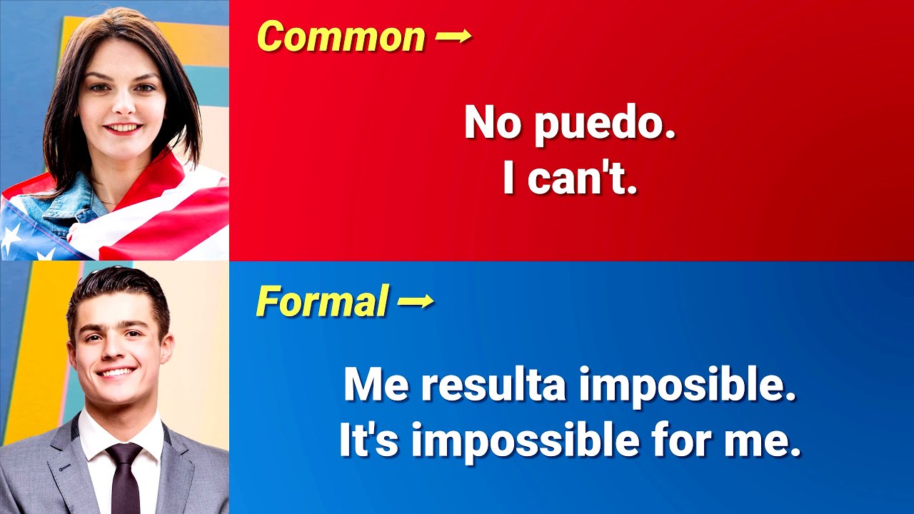 150 Common vs. Formal Spanish Phrases You Need to Know! [ PART-III ...