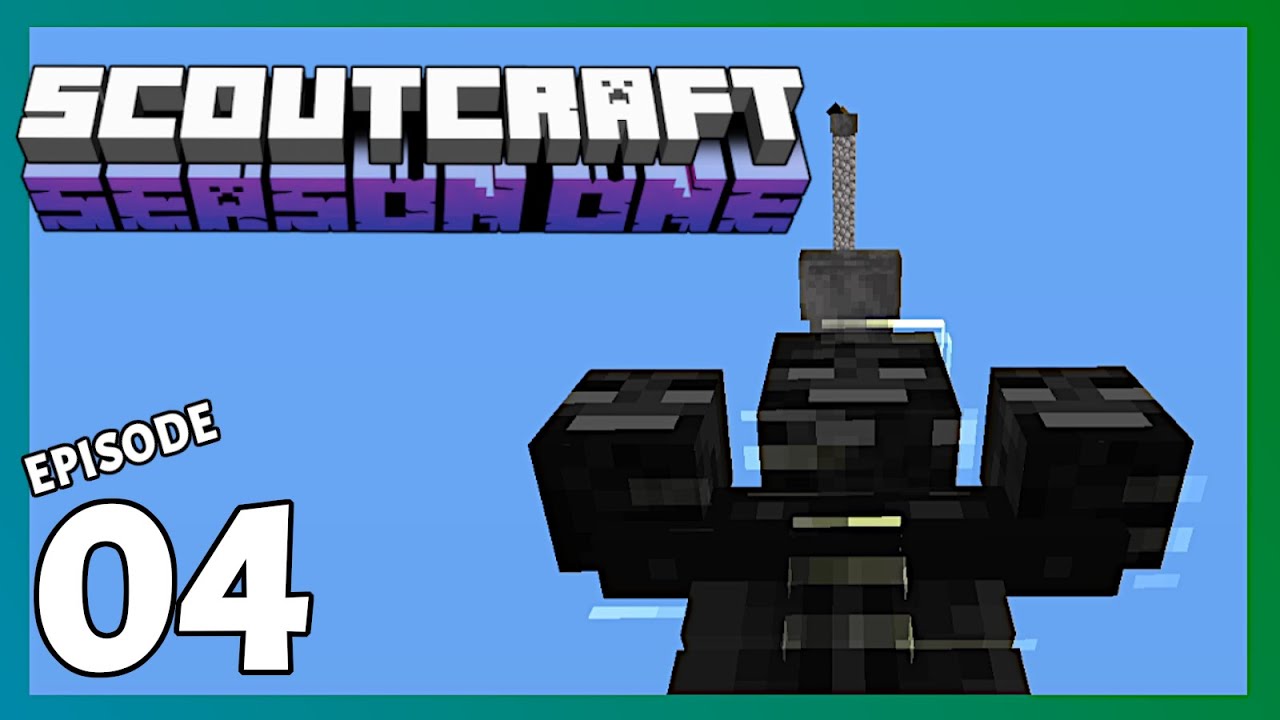 SCOUTCRAFT MINECRAFT SMP - I Killed The Wither Without Fighting it ...