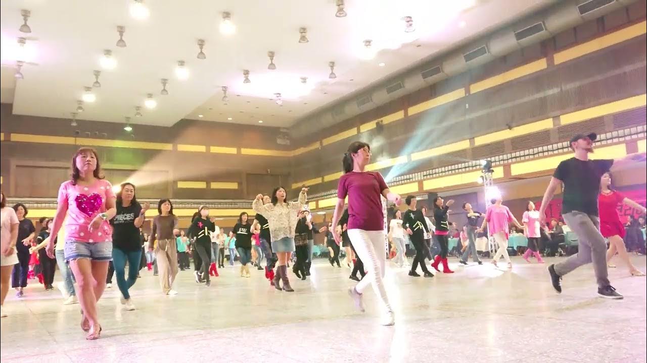 Pieces line dance @i dance Taiwan,2024 - YouTube