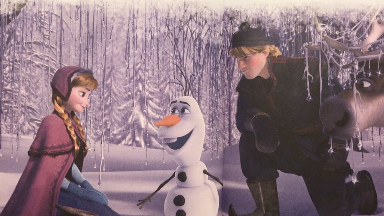 Hello, Olaf! Disney FROZEN Read Aloud Along Children Story Book ...