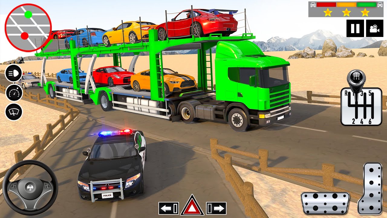 Crazy Car Transport Truck HD Gameplay 60fps - Gaming 556 - YouTube