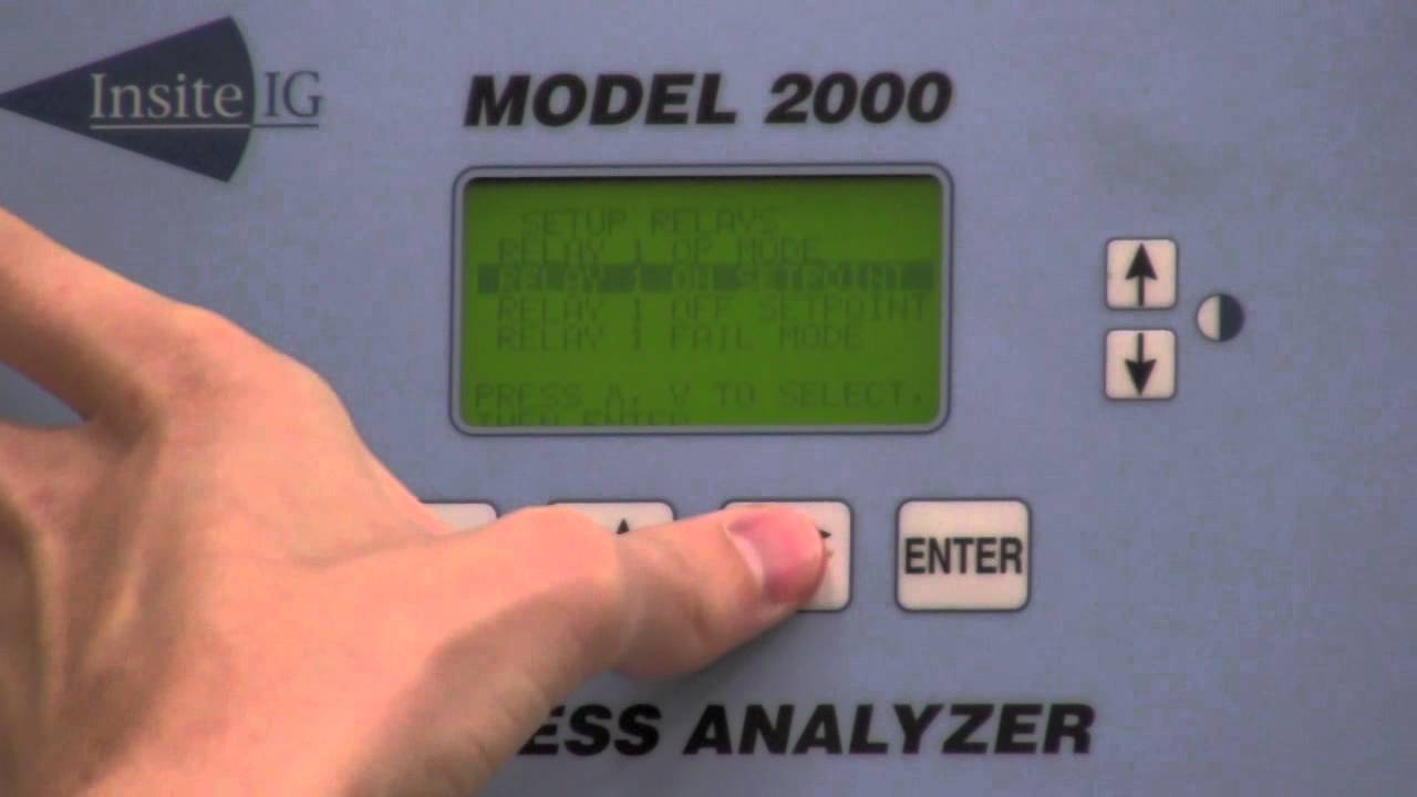 InsiteIG Model 2000 Configuration - YouTube
