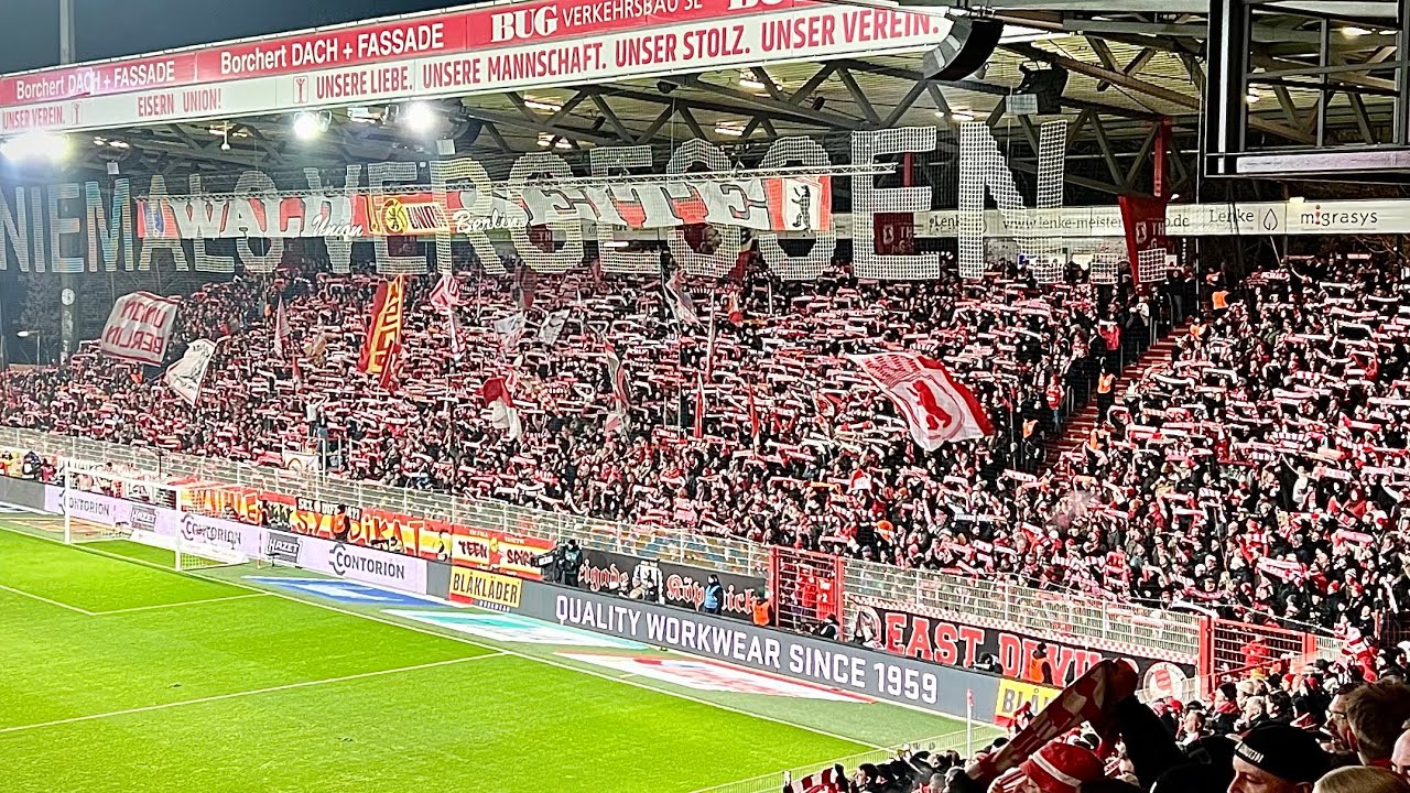🙌📣 Best of Union Berlin Fans: Stimmung und Torjubel im Stadion an der ...