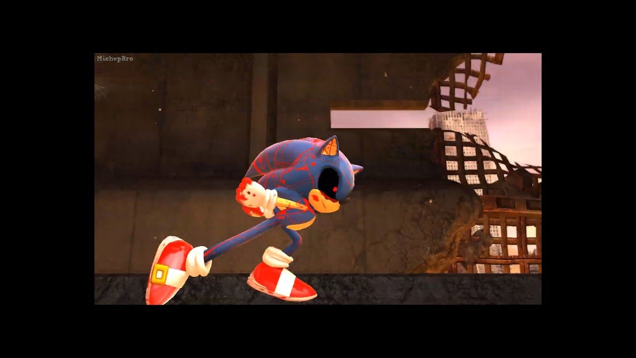 Sonic.exe vs Silver.exe (Sonic Generations Mod) - YouTube