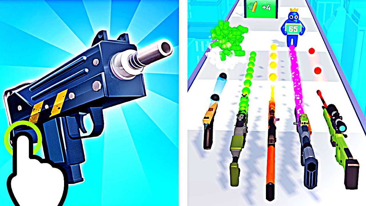 Bullet Run Rush - Crowd Bullet Shoot Gun Run - All Levels iOS Android ...