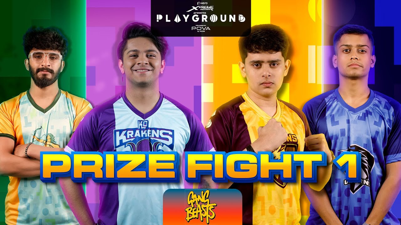 Playground 3 | Prize Fight 1 | Gang Beasts | CarryMinati, Elvish Yadav ...