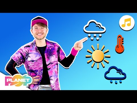 🌡️☀️🌧️ What’s The Weather Like? Song! | English for Kids | Planet Pop